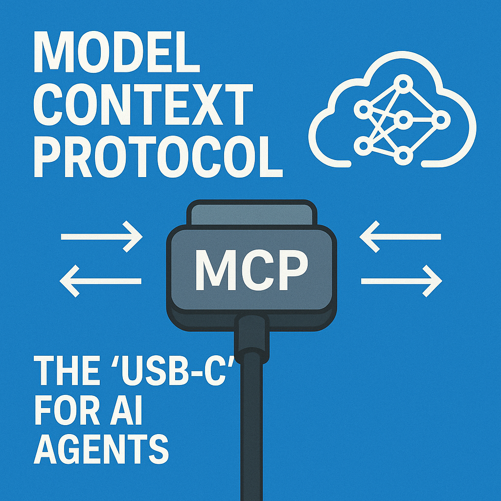 Create An Image Of Model Context Protocol Mcp Being The Usb C” For